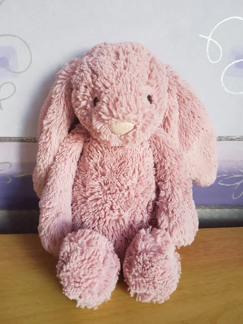 JELLYCAT PINK BUNNY rabbit. Bashful? £3.29 - PicClick UK