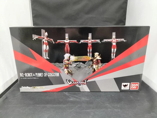 ULTRA A MODEL Ultra Act Ace Robot Golgotha Star Set Bandai KYu81 £253. ...