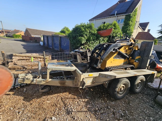 IFOR WILLIAMS GX84 2.7t Beaver Tail Trailer 4x8 Plant Trailer £1,230.70 ...