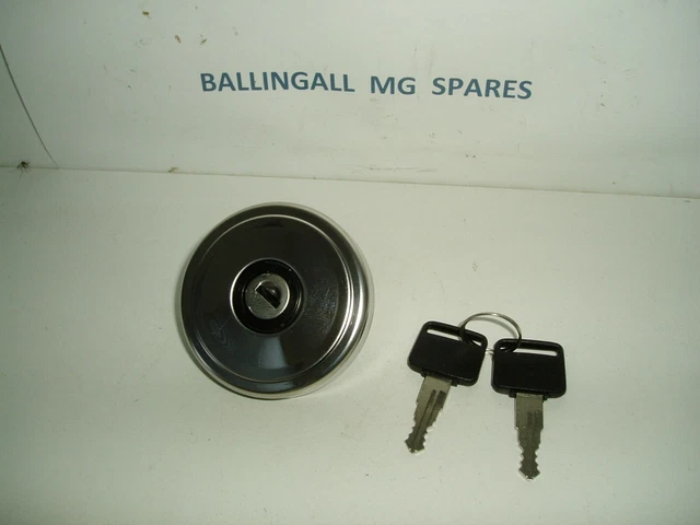 MGB SPRITE MORRIS Locking Fuel Cap Stainless Steel >1970 Gss154 Made In ...