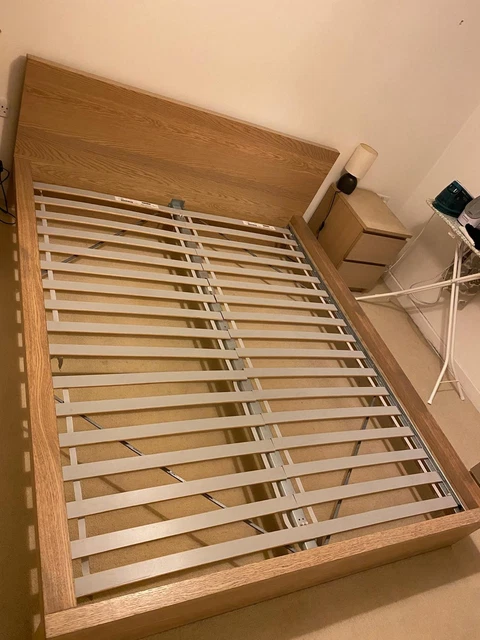 IKEA MALM KINGSIZE Bed Frame £52.72 - PicClick UK