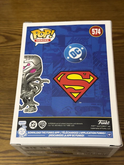 NYCC 2025 OFFICIAL Sticker Funko Pop! DC Superman - BRAINIAC Figure ...