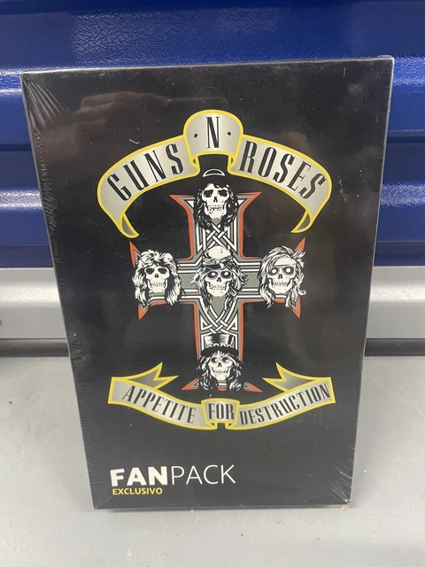 GUNS N ROSES Appetite For Destruction Fan pack Sealed boxset Portugal T ...