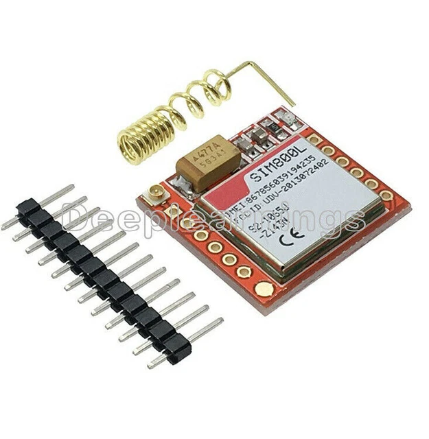 SMALLEST SIM800L GPRS GSM Module Card Board Quad-band Onboard TTL Port ...
