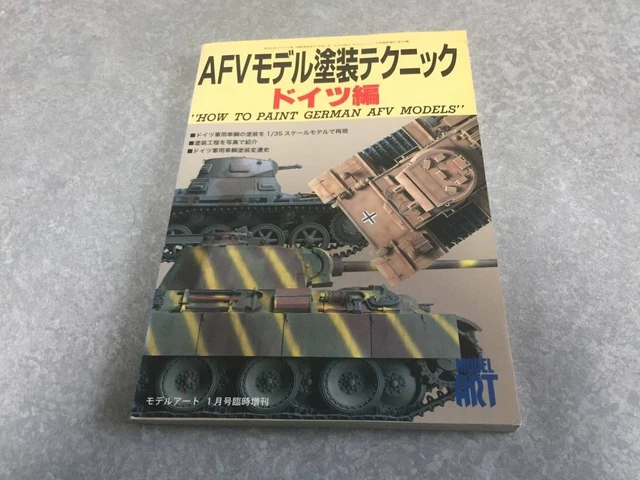 AFV MODEL PAINTING Techniques GerModel Art January 1NO529 2q £34.29 ...