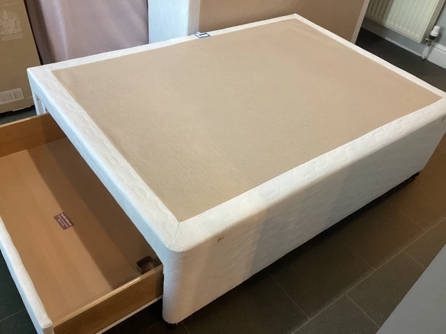 DOUBLE BED FRAME with 2 drawers in good condition. Collection only. £10 ...