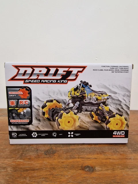 DRIFT KING REMOTE Control All Wheel Drive Toy BRAND NEW £12.50 ...