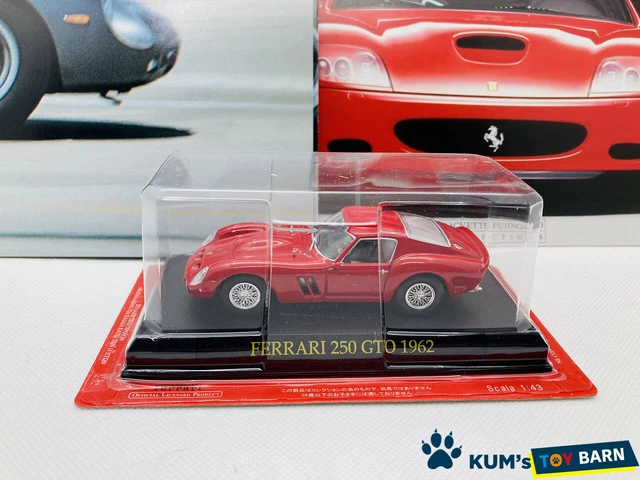 1:43 FERRARI COLLECTION Hachette Ferrari 250 Gto 1962 Rouge Rares EUR ...