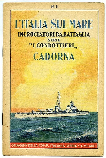 L'ITALIA SUL MARE - Incrociatori da battaglia. Serie I Condottieri ...