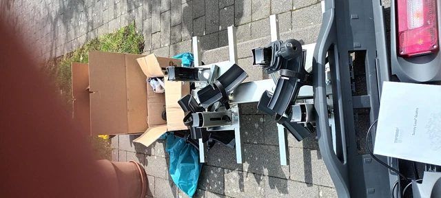 FAHRRADTRÄGER FÜR ANHÄNGERKUPPLUNG 4 Fahrräder Twinny Load Quattro EUR 220,00 - PicClick DE