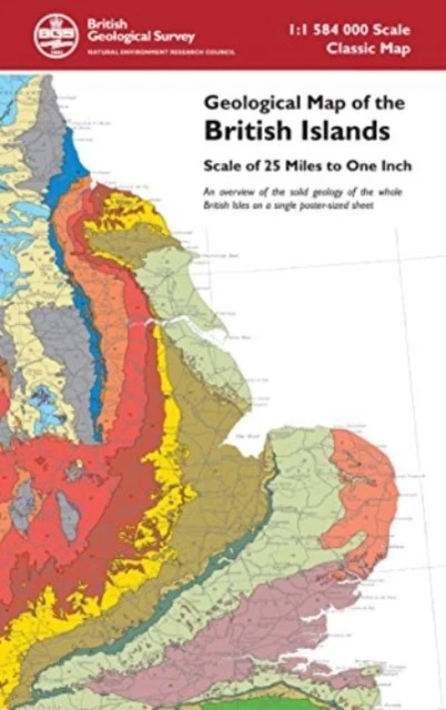 GEOLOGICAL MAP OF the British Islands (Sheet map, folded) £8.11 ...