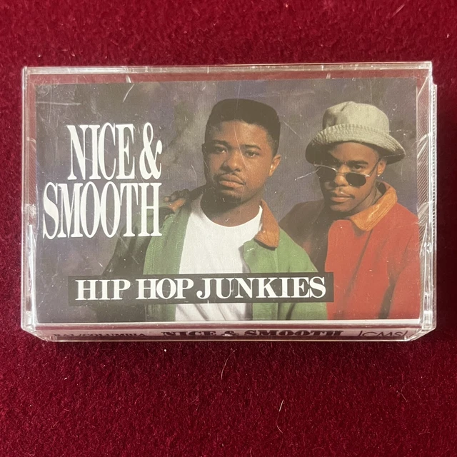 NICE & SMOOTH - Hip Hop Junkies Cassette Tape 90s Rap 1991 Old School ...