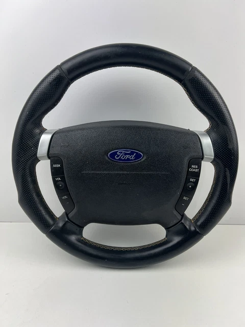 FORD FALCON FAIRMONT Ba Bf Territory Sx Sy Chunky Full Leather Steering ...