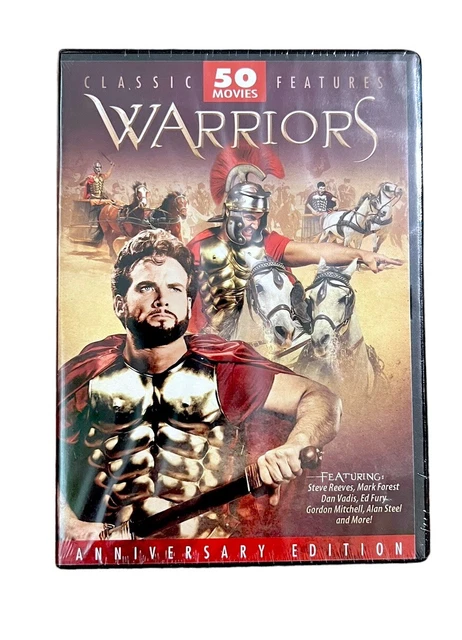 WARRIORS - 50 Movie MegaPack (DVD, 2006, Set de 13 disques) SCELLÉ EUR ...