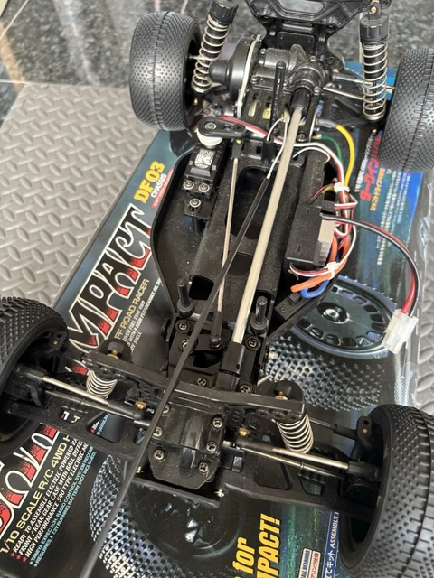 TAMIYA DARK IMPACT RC Car. Built But Never Used £78.68 - PicClick UK