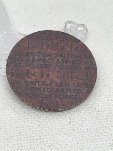 GREAT BRITAIN: ONE Penny British Armed Forces NAAFI 1d token £5.99 ...