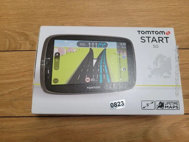 TOMTOM START 50 Sat Nav Boxed Lifetime Europe Maps/**Speed Cameras**Ref ...