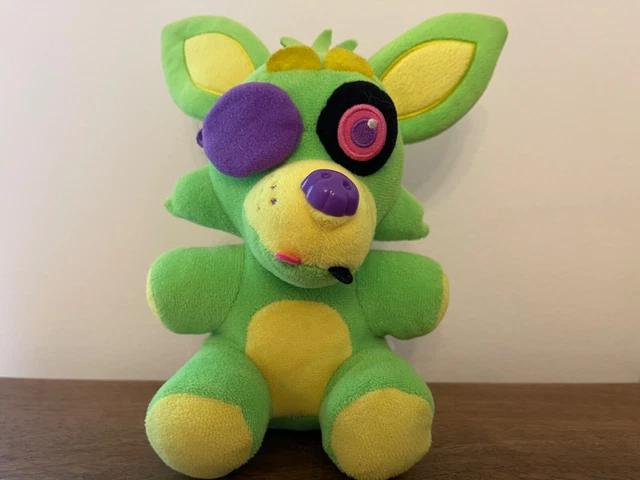 FUNKO FNAF PLUSH Pink Blacklight Five Nights Freddys Gamestop Figure ...