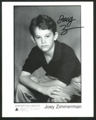 EARTH 2 SCI-FI child actor Joey Zimmerman star Signed Autographed photo ...