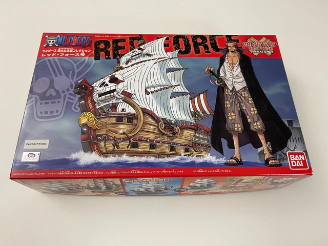 BANDAI ONE PIECE Grand Ship Collection #04 Red Force Plastic Model Kit ...
