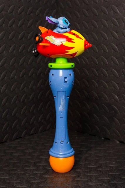 DISNEY STITCH IN a Rocket Light-Up Bubble Wand | Official Disneyland Paris £20.90 - PicClick UK