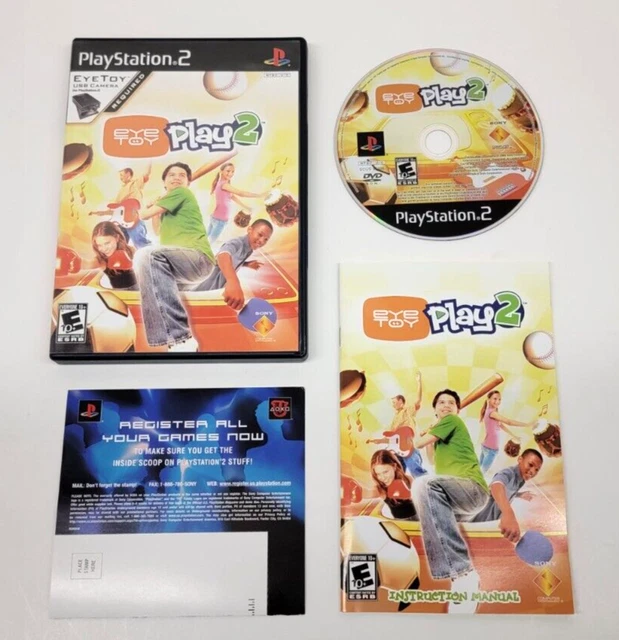 EYETOY: PLAY 2 (Sony PlayStation 2, 2005) Complete Game CIB - Tested $7 ...