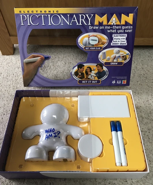 2008 ELECTRONIC PICTIONARY MAN Draw On Me Family Charades Game ...