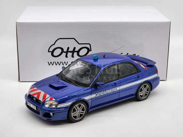 OTTOMOBILE 2006 SUBARU Impreza WRX STI Gendarmerie Police OT948 1:18 ...