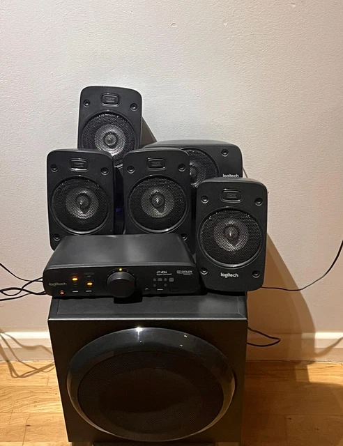 LOGITECH Z906 5.1 SURROUND SOUND SPEAKER SYSTEM - THX, Dolby Digital ...
