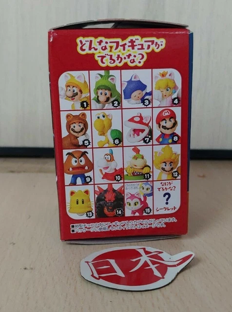 NEW 2021 FURUTA Japan Super Mario 3D World + Fury Egg #4 Cat Peach ...