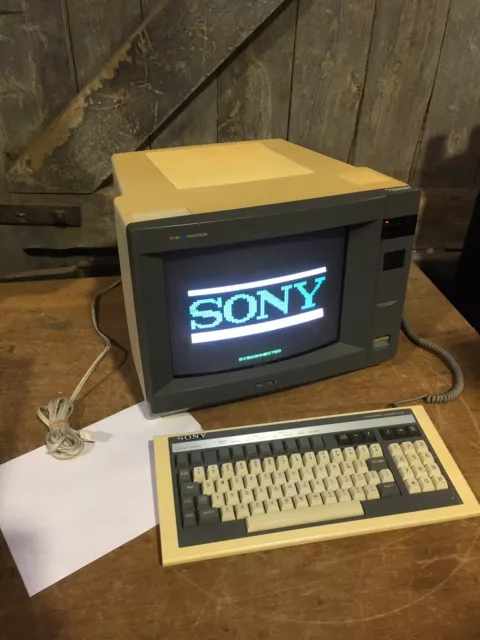 SONY TRINITRON KTX-1420UB Viewdata Terminal CRT Computer Monitor ...
