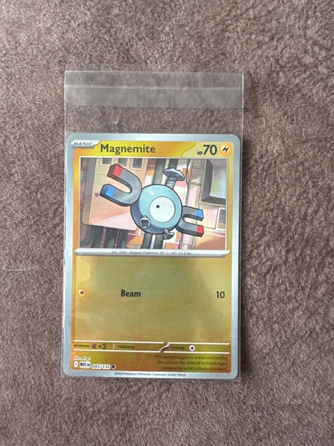 POKEMON TCG MEGA Evolution - Magnemite 045/132 Reverse Holo £1.37 ...