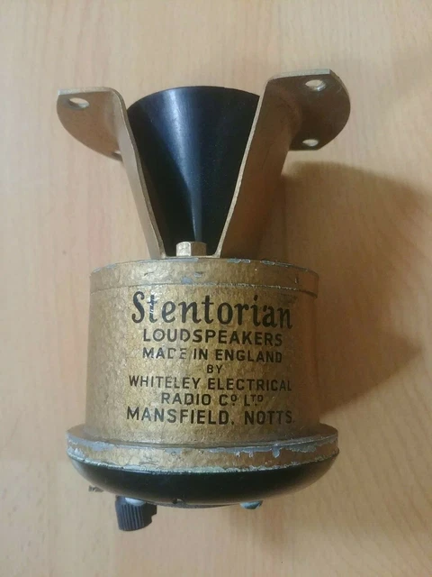 STENTORIAN T10 ALNICO Tweeter and Crossover Suit Valve amplifier £375. ...