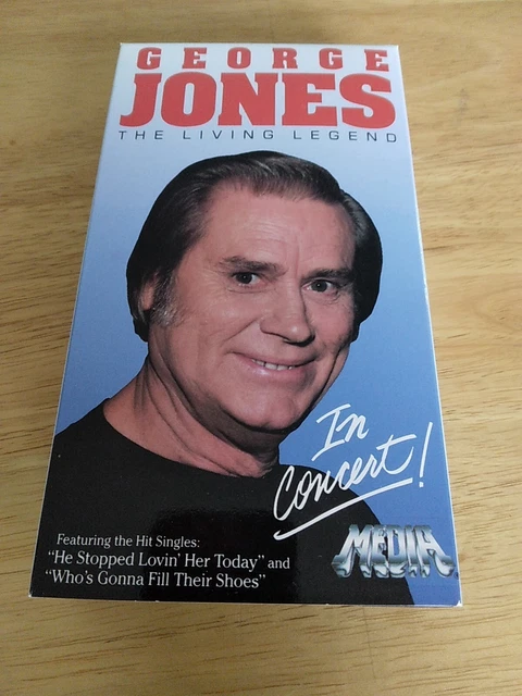 GEORGE JONES - The Living Legend in Concert (VHS) $4.94 - PicClick CA