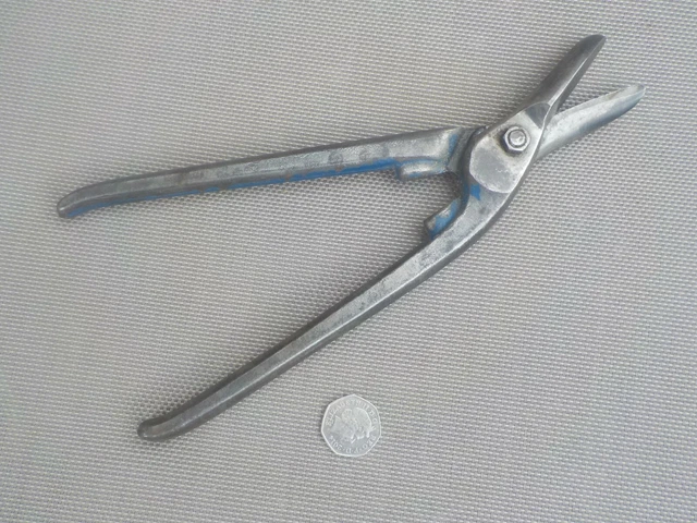 VINTAGE TIN SNIPS Tool £4.99 - PicClick UK