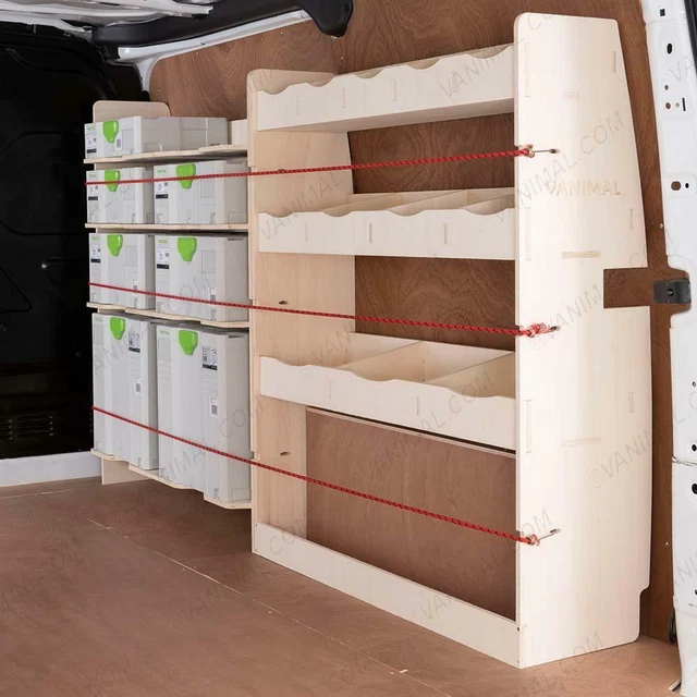 FORD TRANSIT CUSTOM SWB L1 Festool Systainer Storage Shelving Racking ...