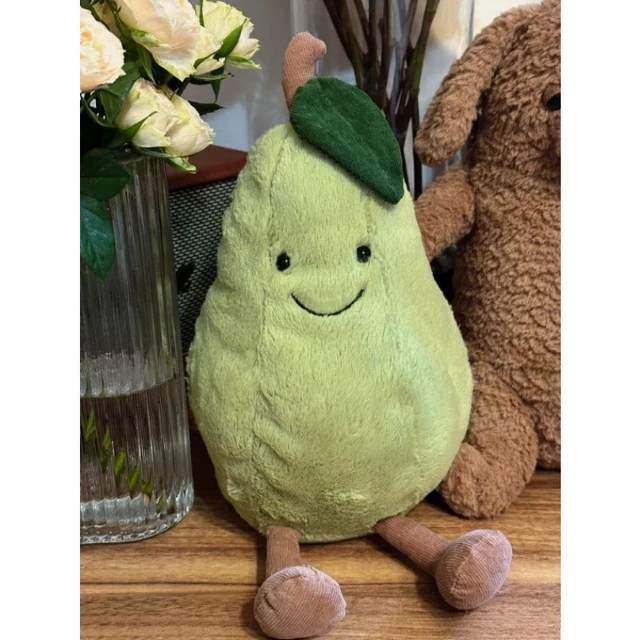 JELLYCAT AMUSEABLES PEAR Plush Toy - Brand New with Tags Cute Fruit ...