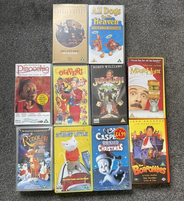 VHS BUNDLE INCLUDING Various Titles £14.99 - PicClick UK