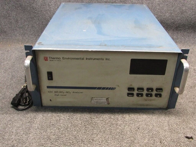 TE THERMO ENVIRONMENTAL Instruments Model 42C Vintage NO-NO2-NOx ...