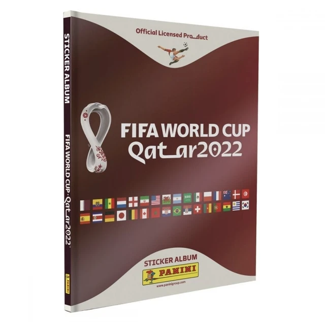 HARDCOVER PANINI ALBUM Fifa World Cup Qatar 2022 + 100 Packs Of Stickers £115.00 - PicClick UK