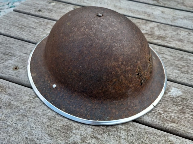 ORIGINAL WW2 BRITISH Army Mk2 "Brodie" Combat Helmet £19.34 - PicClick UK
