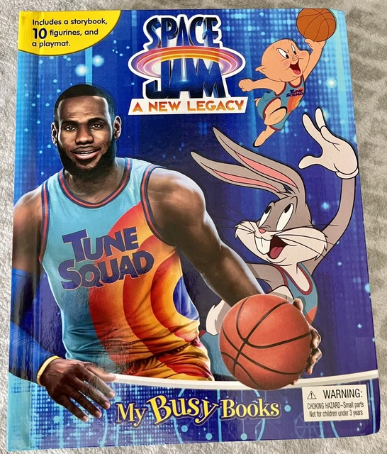 C19 SPACE JAM New Legacy Busy Book Playset Travel Play Movie Character ...