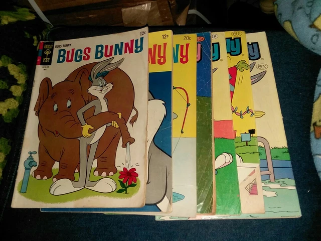 BUGS BUNNY 7 issue silver bronze age cartoon comics lot run set movie collection £23.57 ...