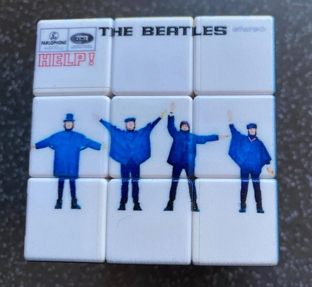 BEATLES RUBIK'S CUBE, presentation box and display plinth... great gift ...