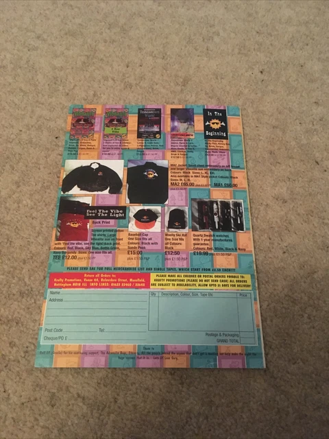 VIBEALITE 2ND BIRTHDAY 29 September 1995 @ Venue 44 Mansfield Rave ...