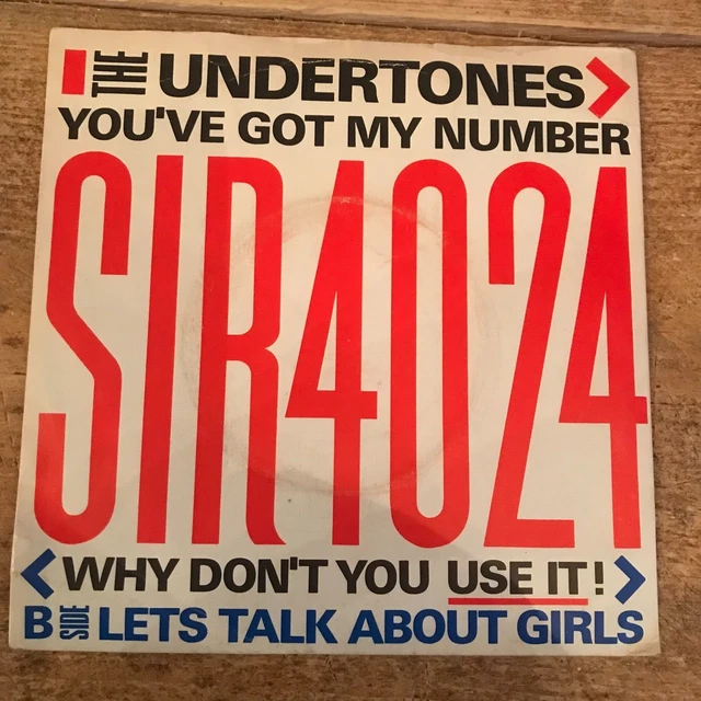 1979 PUNK/NEW WAVE - The Undertones - You've Got My Number - Sire 45 ...