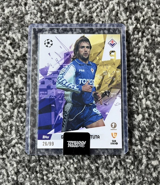 TOPPS TOTAL FÚTBOL Fiorentina Gabriel Batistuta /99 EUR 20,93 - PicClick ES