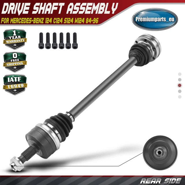 1X DRIVE SHAFT Rear for Mercedes-Benz 124 C124 S124 W124 1984-1996 ...