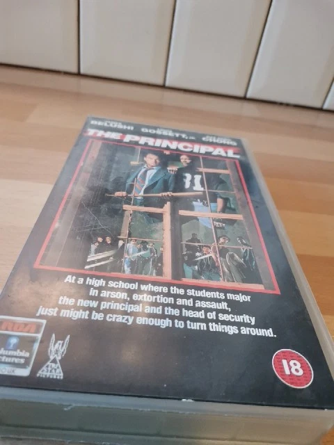THE PRINCIPAL (VHS) 1987 Jim Belushi, Louis Gossett Jr Action Thriller ...