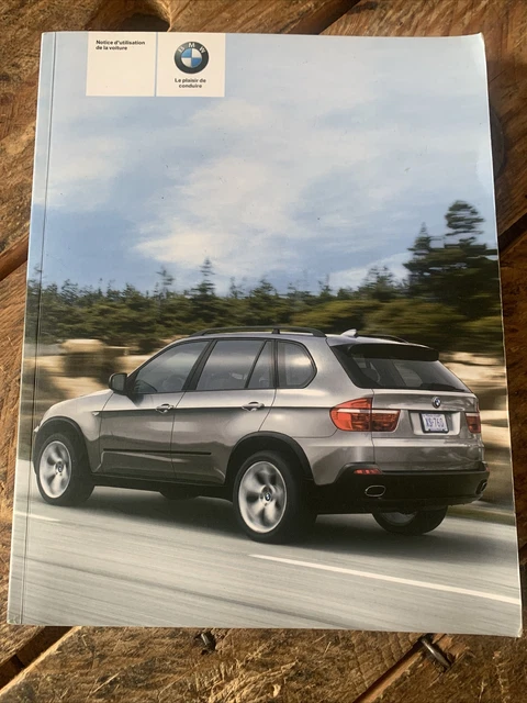 MANUEL NOTICE D Utilisation BMW X5 EUR 45,00 - PicClick FR